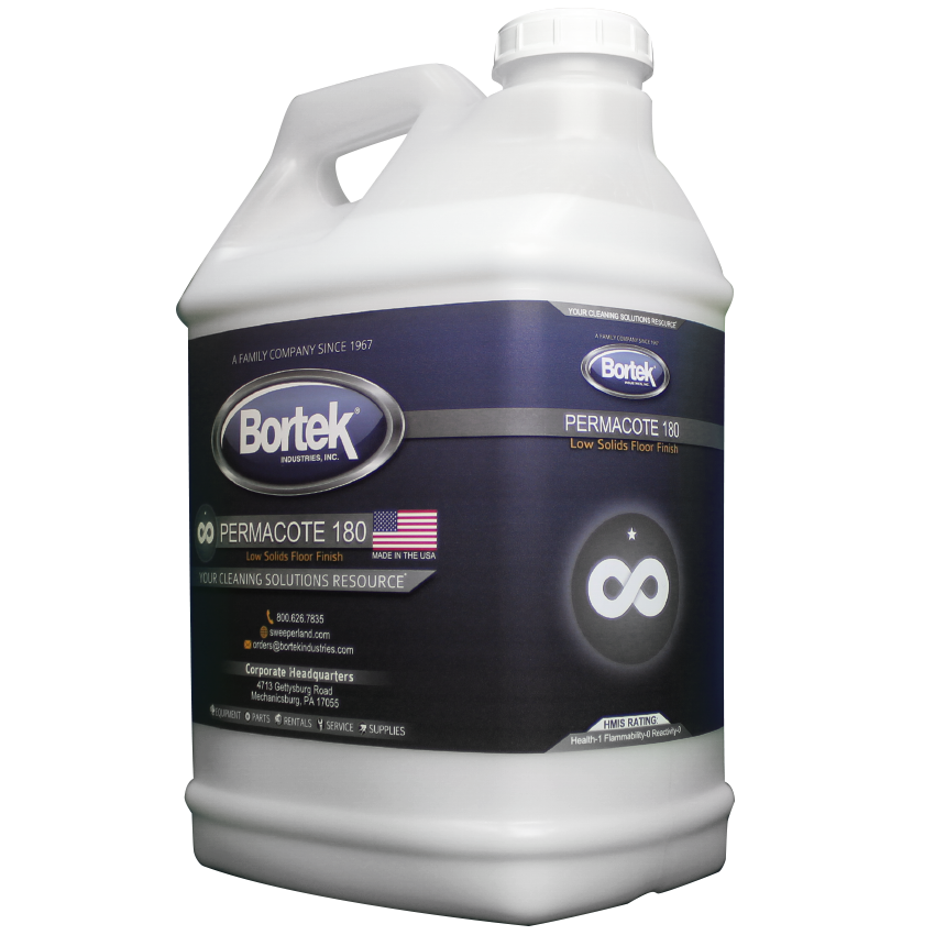 Bortek Permacote 180 Low Solid Floor Finish | Bortek Shop