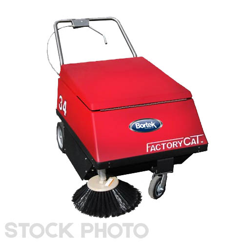 Factory Cat 34 Walk-Behind Sweeper - Bortek Shop